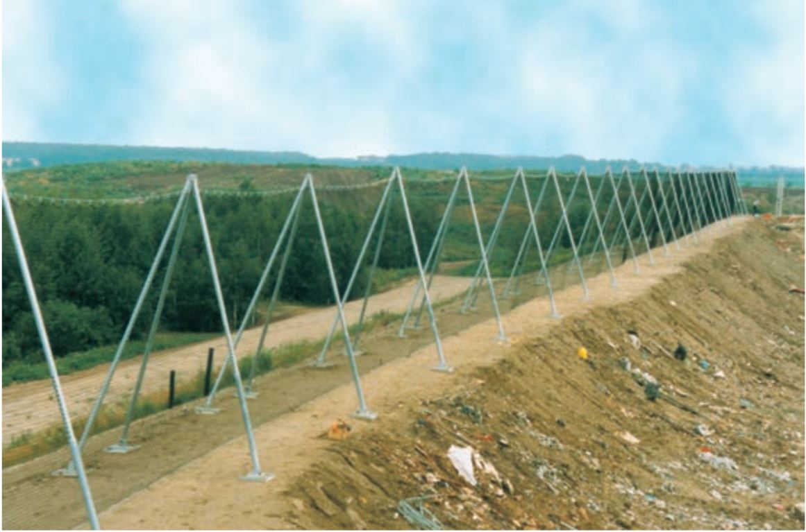 Catch fence system mobile reinforced variant - Dr. THIEL GmbH