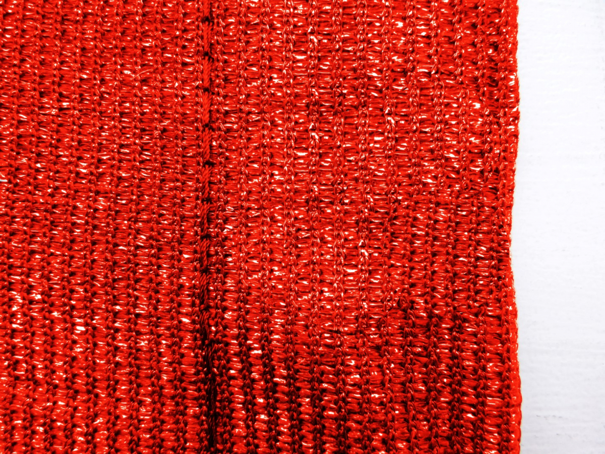 Triangle awning sail sun protection shade net 230g/m² red