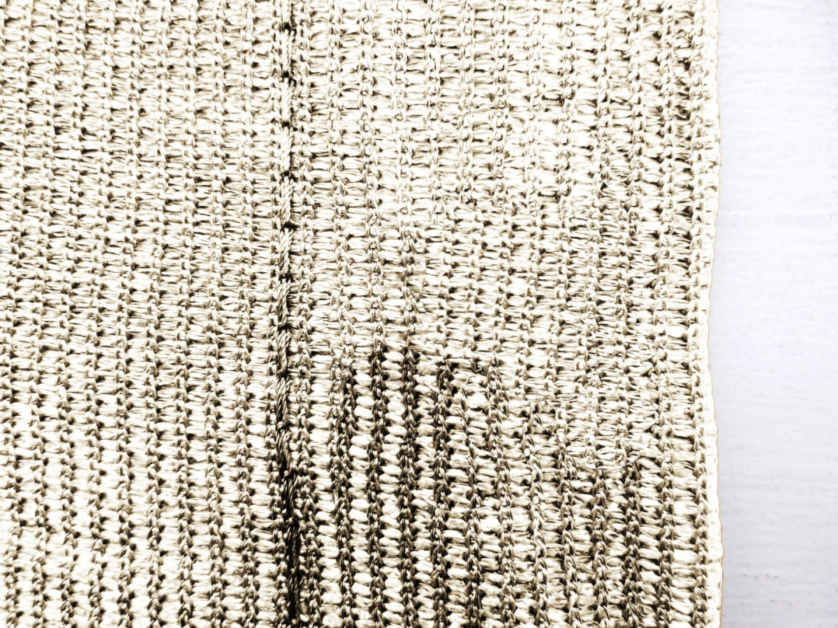 Triangle awning sail sun protection 230g/m² ivory colour