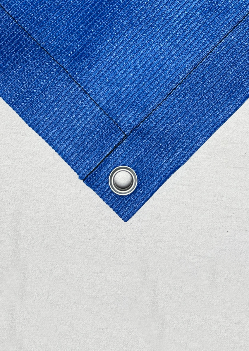 Tennisblende Sichtschutz Windschutz Sonnenschutz 1.75x3.40m hellblau