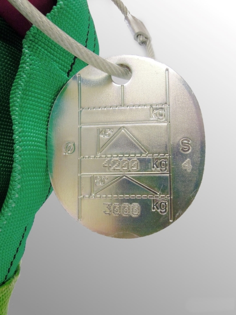 braca sollevamento a 4 code con ganci