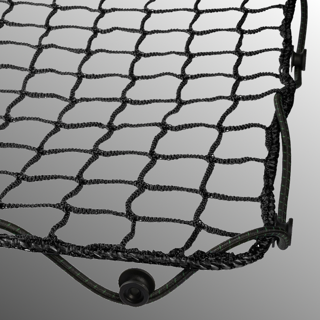 Car trailer net 45/3 with rubber cord